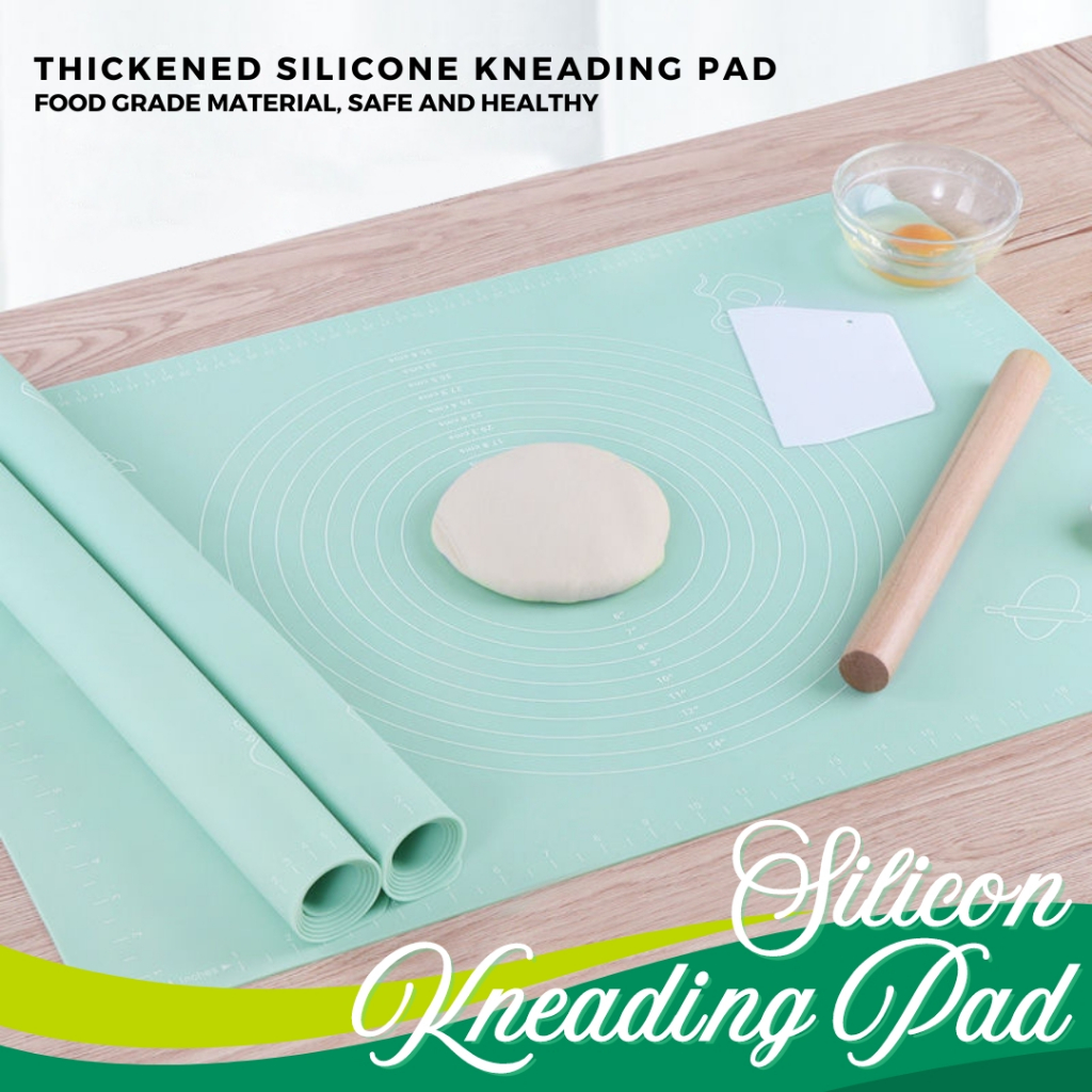 2 Sizes Flexi Dough Rolling Pad Nonstick Silicone Baking Mat Pastry ...