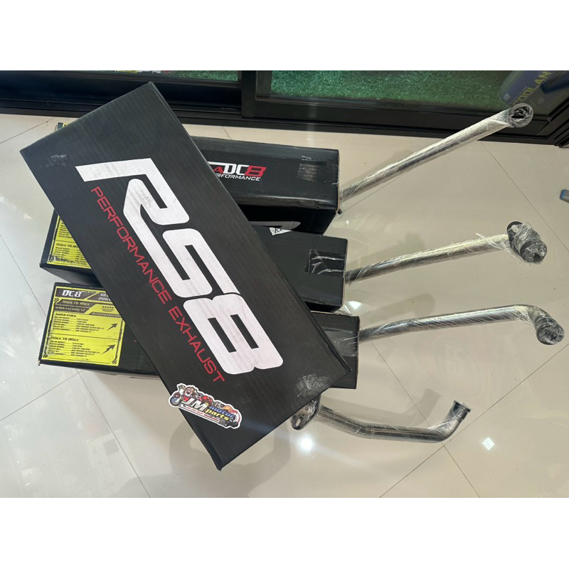 RS8 dc8 silent power pipe AEROX / NMAX V2 | Shopee Philippines