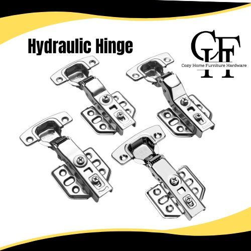 CHFH PAIR Soft Close Hydraulic Heavy Duty Regular Concealed Hinges For ...