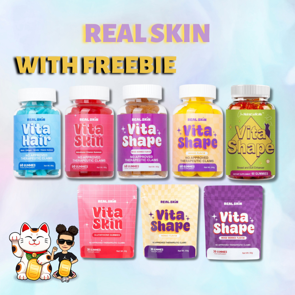 Real Skin Vita Shape , Skin , Hair & Fit Gummies ( ON HAND ) | Shopee ...