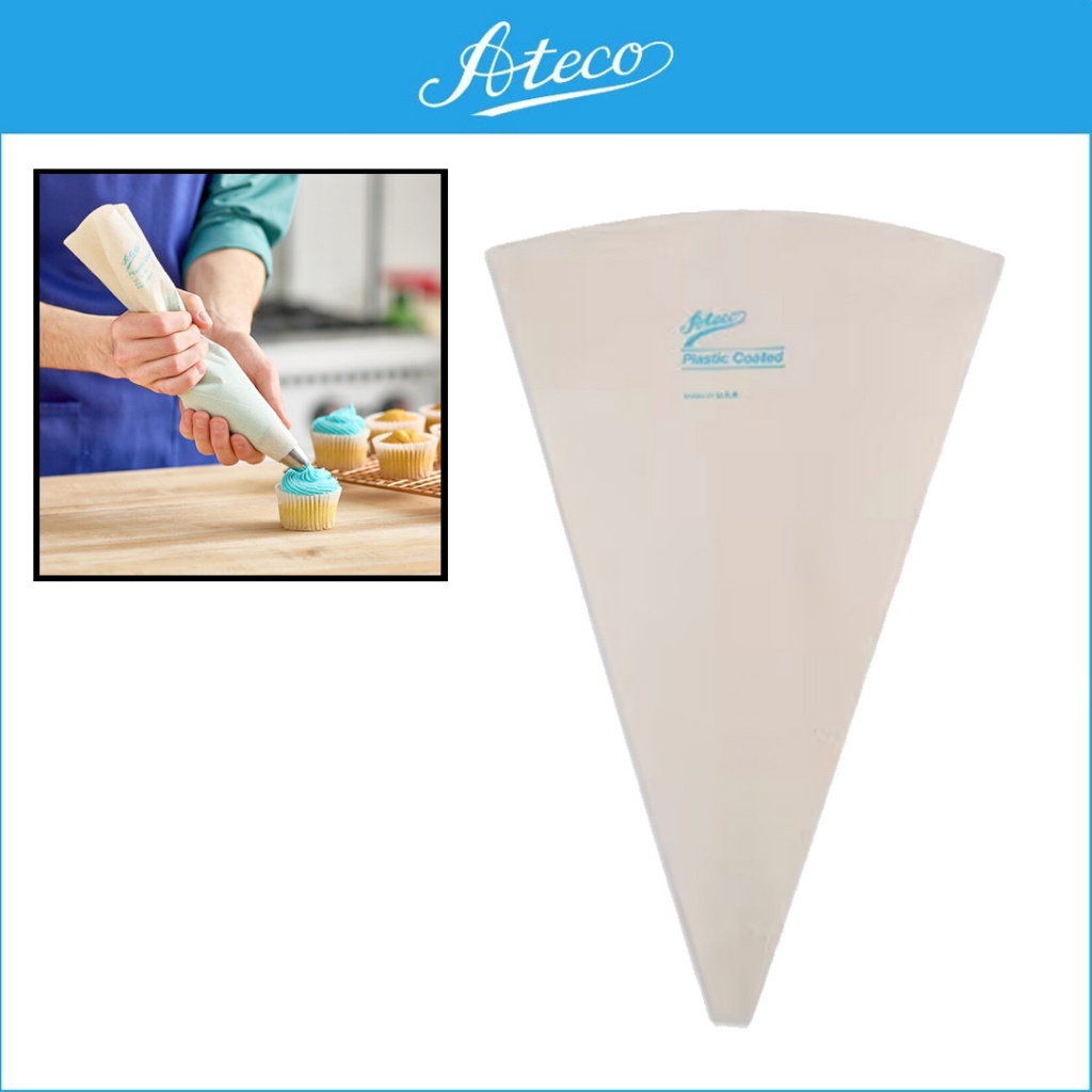 Ateco 3114, 14-Inch Plastic Coated Pastry Decorating Bag Icing Bag (1pc ...