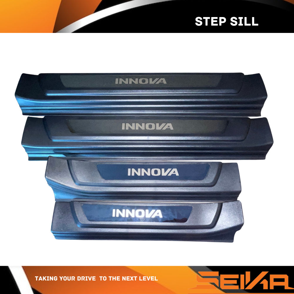 Toyota Innova 2016-2023 Side Step Sill / Door Sill Plate | Shopee ...