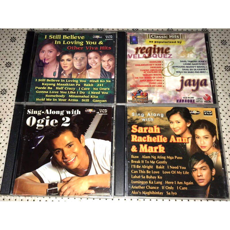 OPM Original VCD Karaoke Ft. Sarah Geronimo Ogie Alcasid Mark Bautista ...