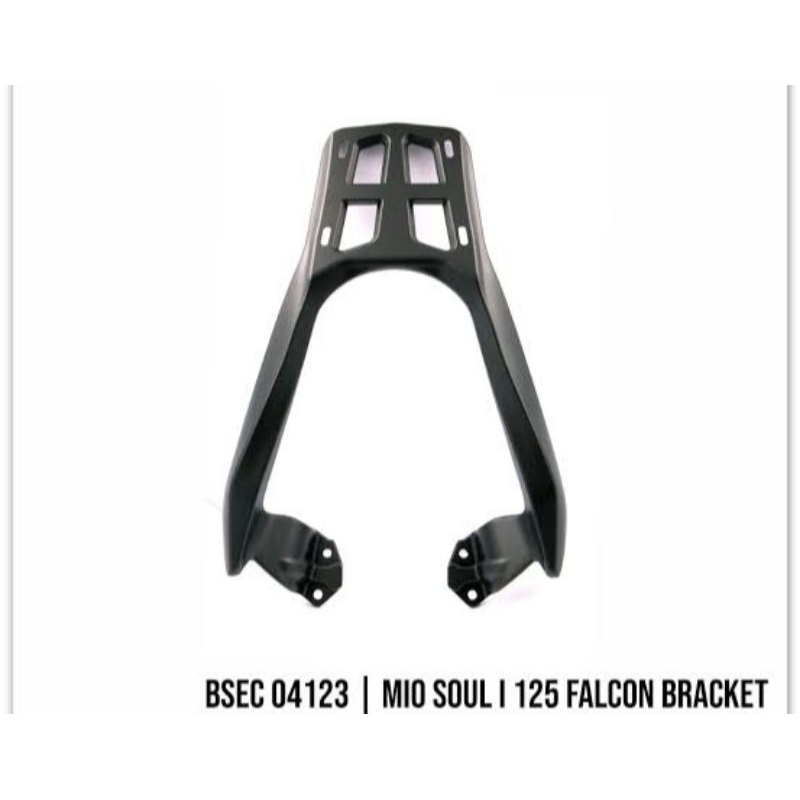 MOTORCYCLE TOP BOX BRACKET -- FALCON BRACKET MIO SOUL 125 / AEROX V1 V2 ...