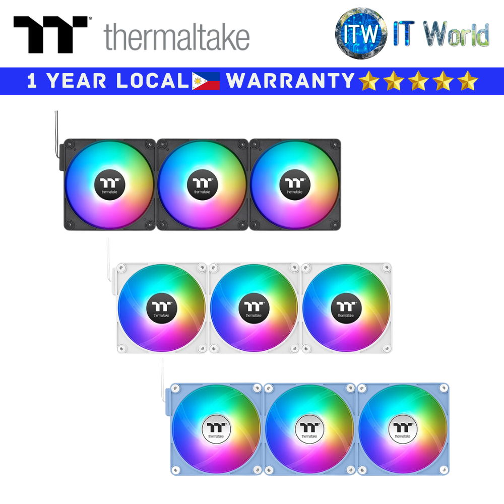 Itw | Thermaltake PC Fan CT120 EX ARGB Sync PC Cooling Fan (3-Fan Pack ...