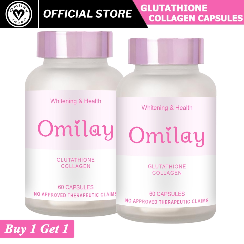 Omilay Glutathione Collagen Capsules Whitening Skin Beauty Health Anti ...