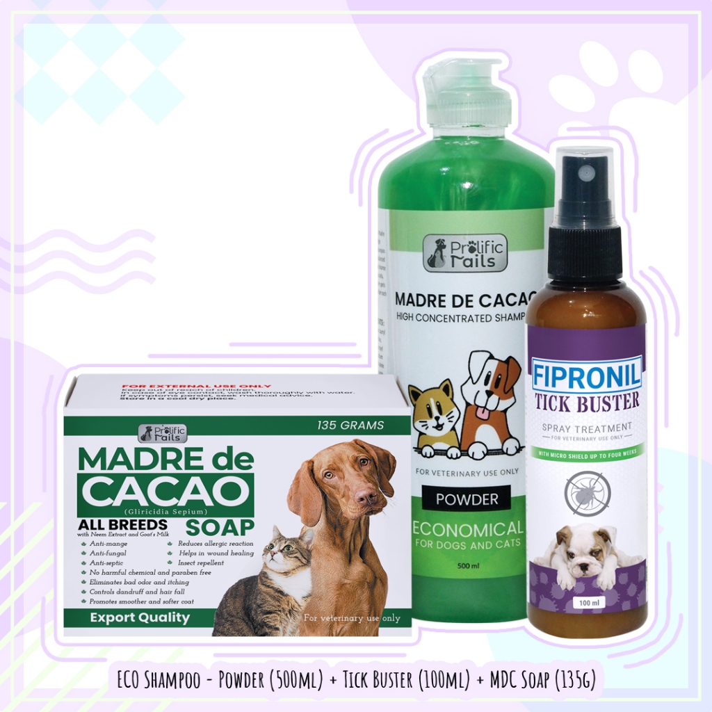 TBS 2.0 Prolific Tails MDC Shampoo 500ML Powder Scent+Madre de Cacao ...