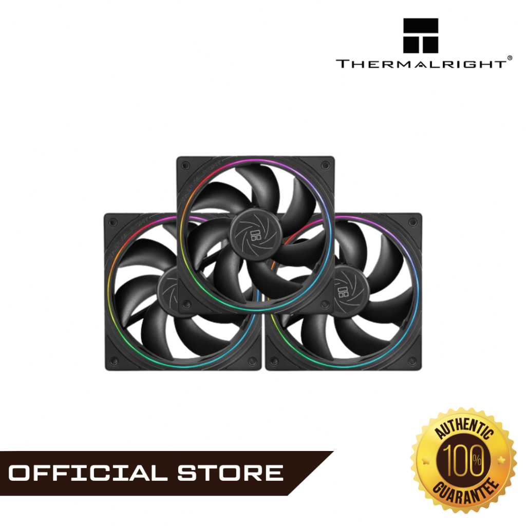 Thermalright TL-S12*3 3-pack Black ARGB Fan | Shopee Philippines