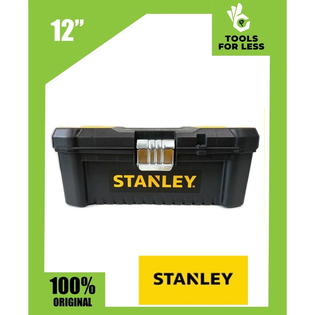 STANLEY 12.5" Essential Tool Box with Metal Latch Model: STST1-75515 ...