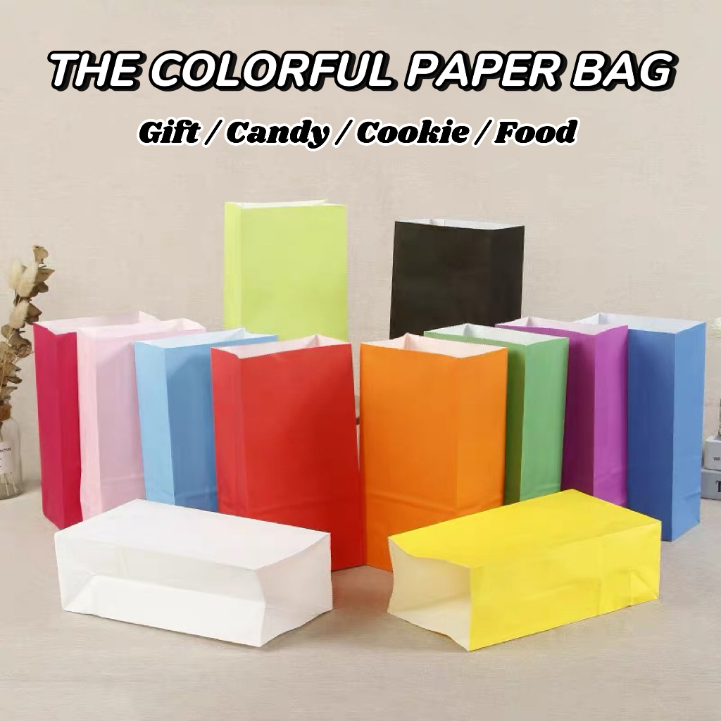 12 Pcs Kraft Paper Packing Bag for Gifts / Wedding Candy / Party ...