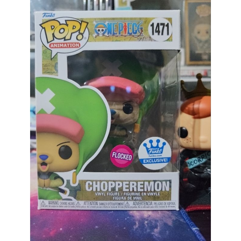 Funko Pop One Piece Chopperemon Flocked Funkoshop Exclusive 7752