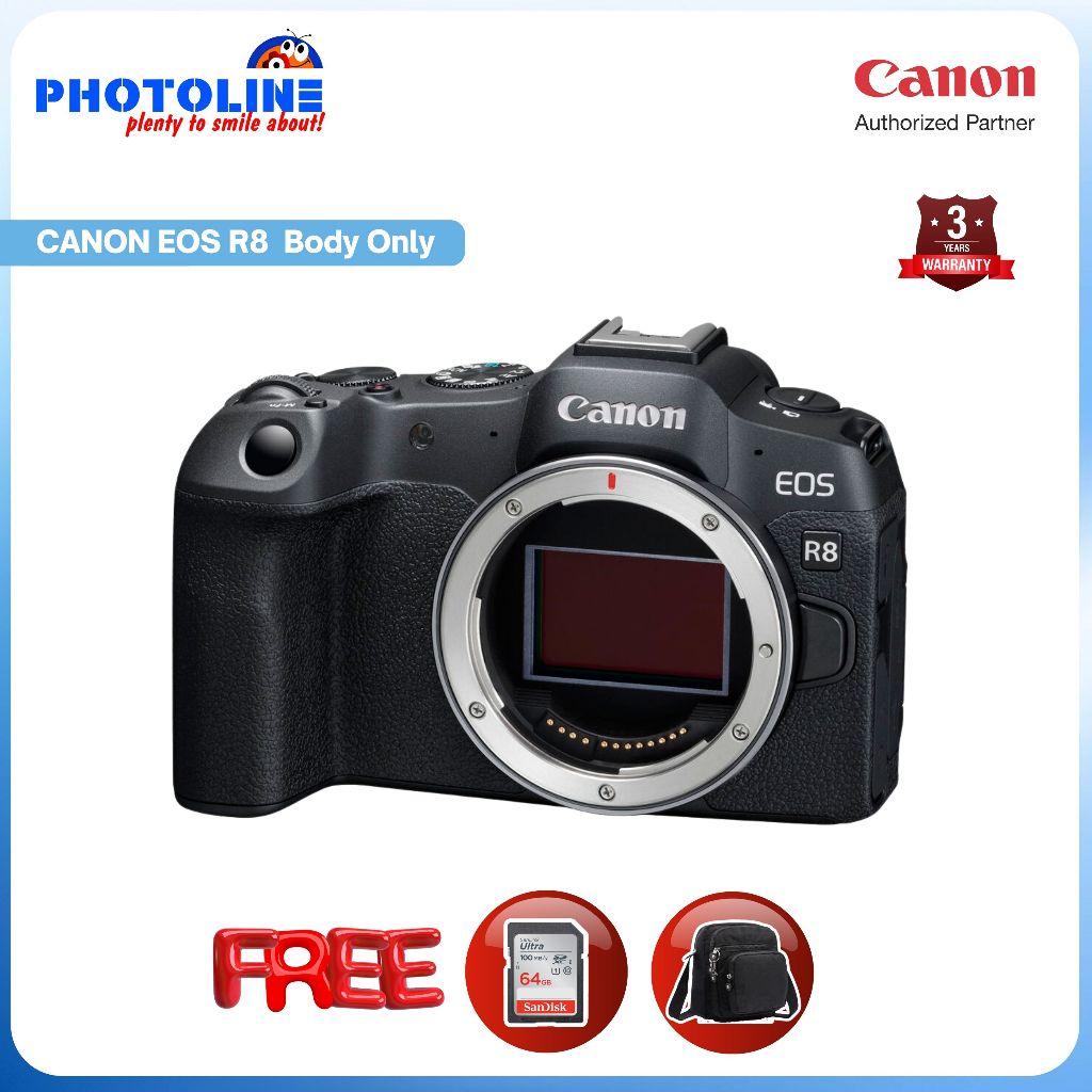 Canon EOS R8 Mirrorless Camera Body Only | Shopee Philippines