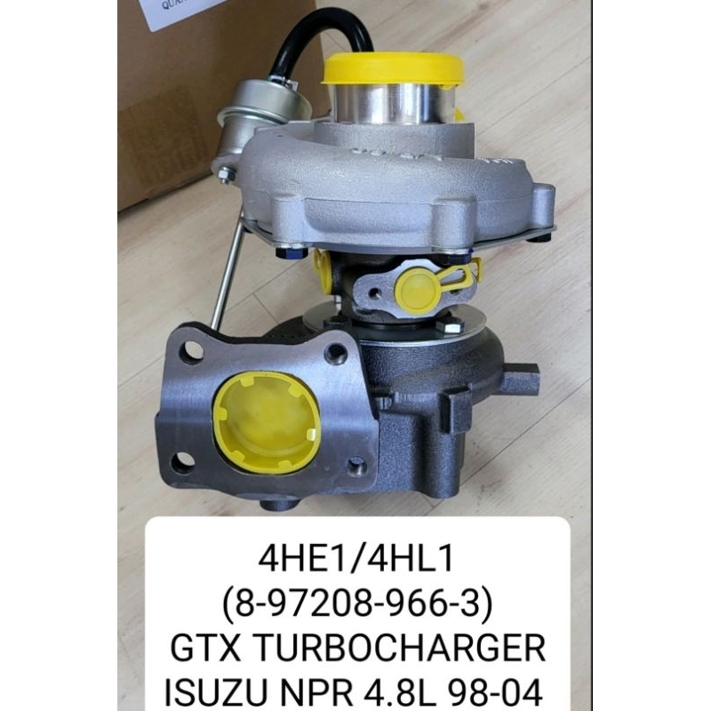 TURBOCHARGER ISUZU NPR 4.8L, 4HE1, 4HL1 (1998-2004) TAIWAN | Shopee ...