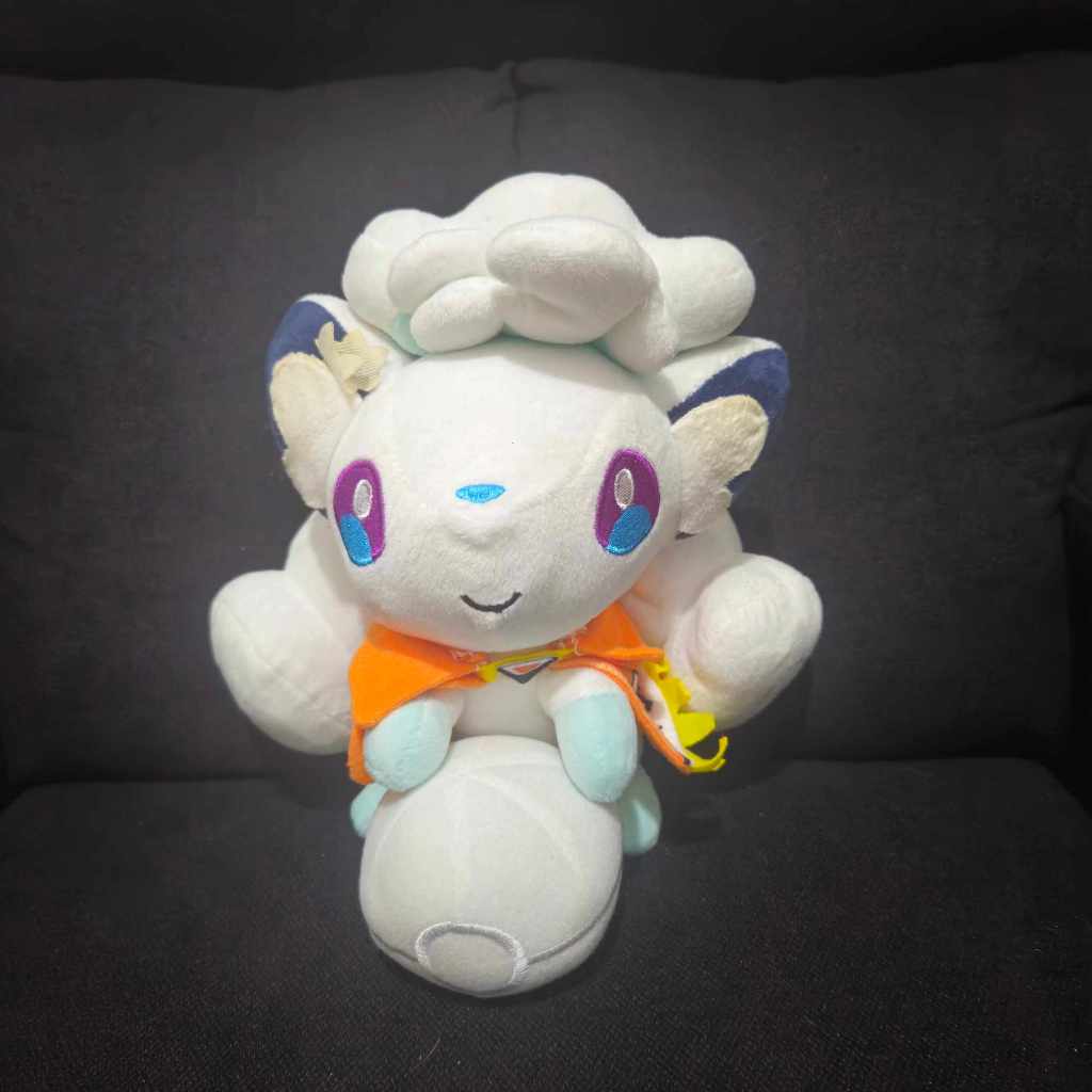 SNOWY FESTIVAL - ALOLA VULPIX Pokemon Plush Doll (25cm) | Shopee ...