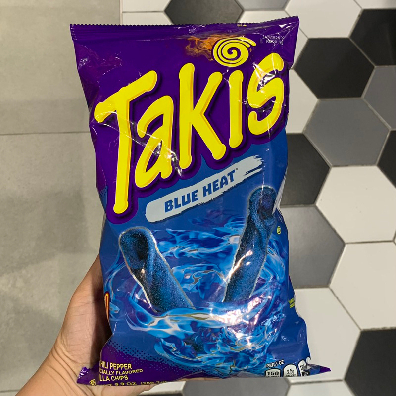 TAKIS BLUE HEAT HOT CHILI PEPPER 280g | Shopee Philippines