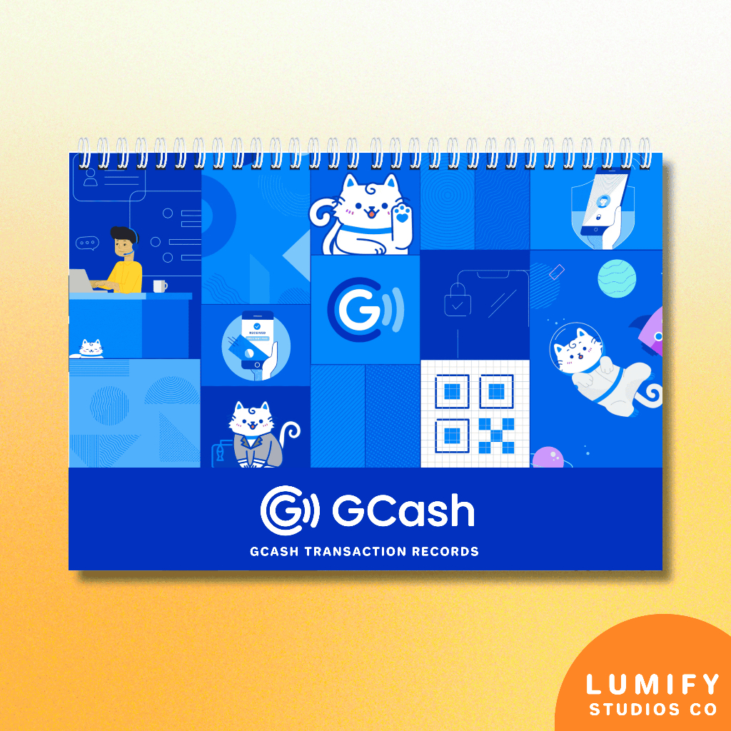 GCash Transaction Record Notebook | Personalized | Shopee Philippines