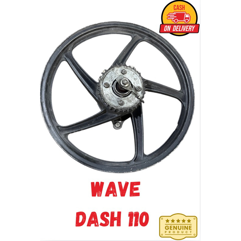 Wave Dash110 Stock Rear Mags Set Secondhand Genuine | Shopee Philippines