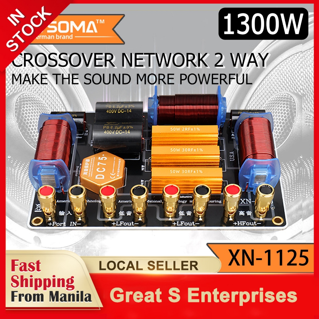 Original XN-1125 Dividing Network 3 way high power 1300 Watts high end ...