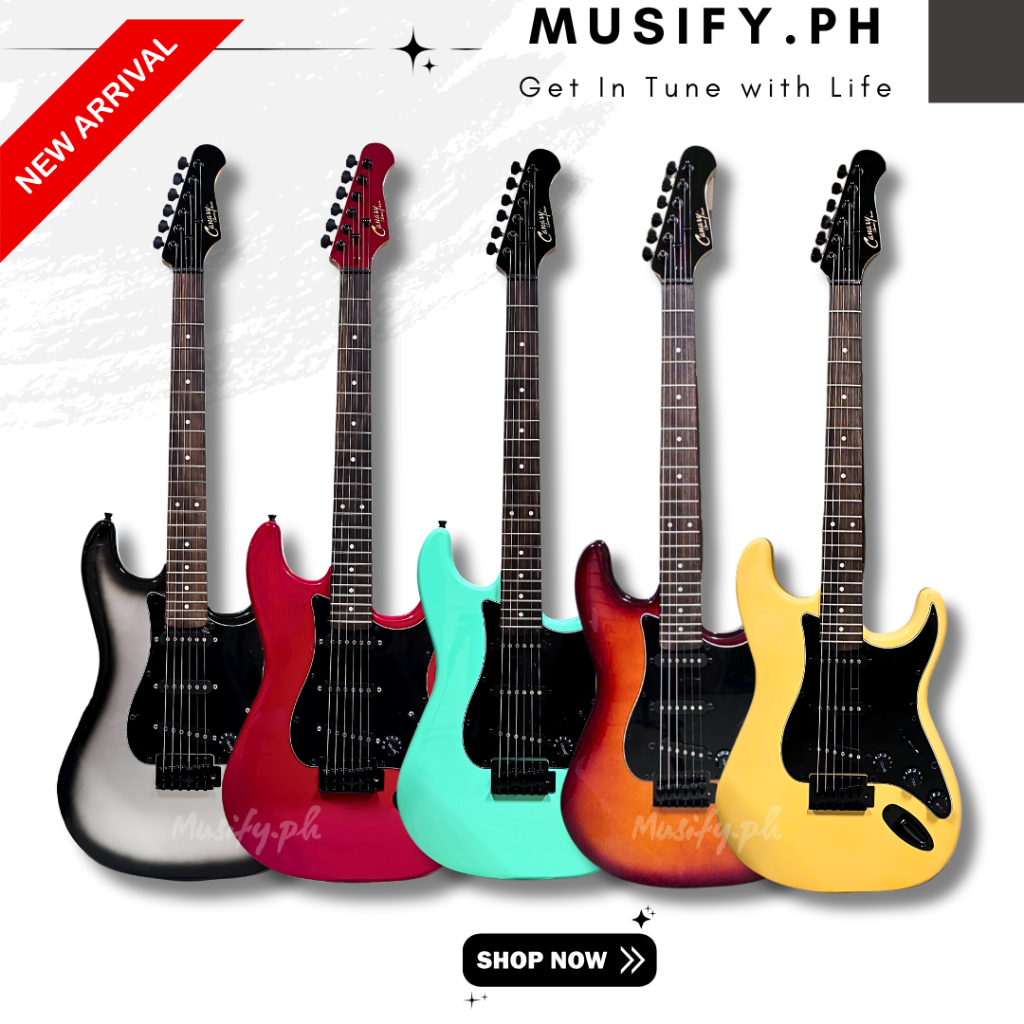 [CANARY] Stratocaster ST-360 Electric Guitar With Freebies | Shopee ...