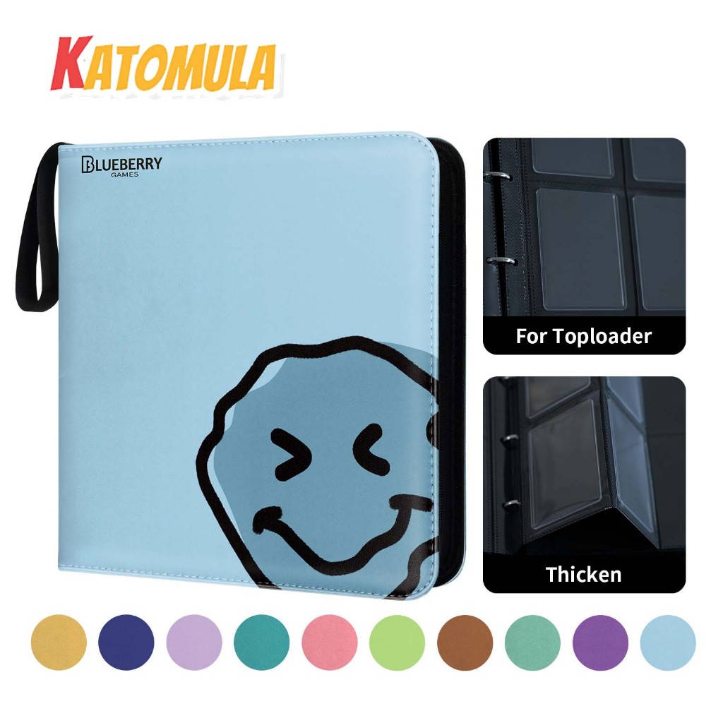 Blueberry Toploader Binder Album Card Black Binder 240Pocket for and ...