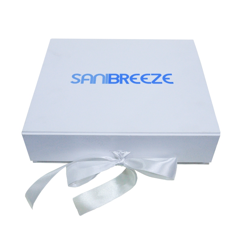 Sanibreeze Product & Gift Box with Ribbon fliptop type & kraft box ...