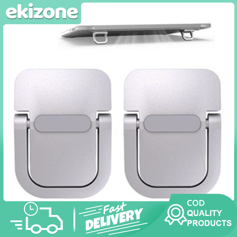 2PCS Portable Keyboard Riser Self-Adhesive Mini Laptop Stand Invisible ...