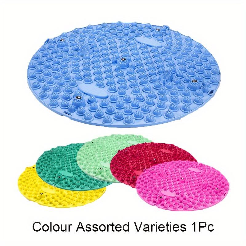 Foot Massage Mat Round Acupressure Plate Foot Massage Meridian Jogging ...