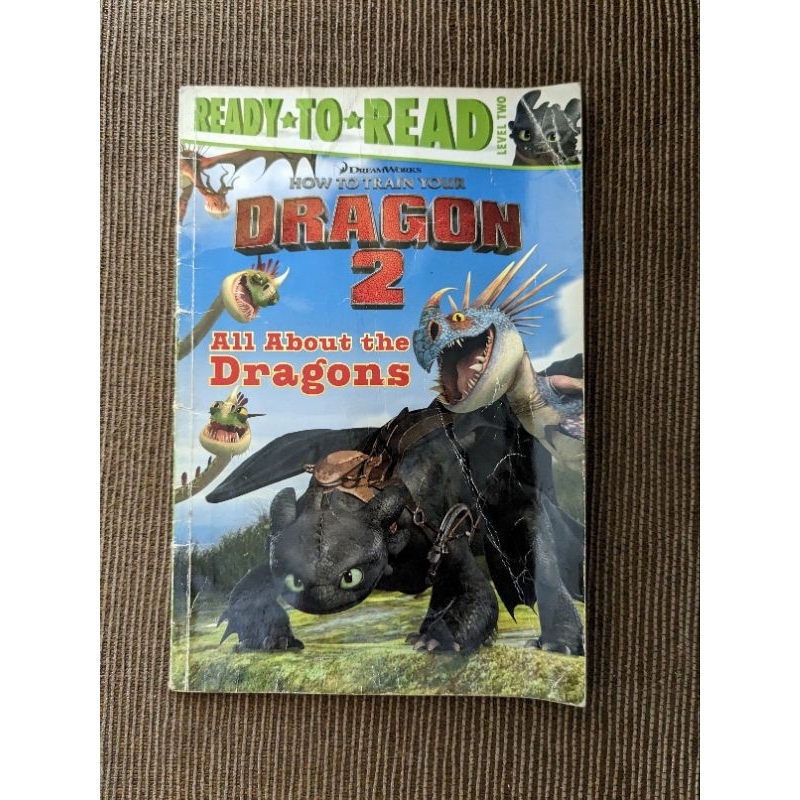 How to Train your Dragon 2 All About the Dragons Book | Shopee Philippines