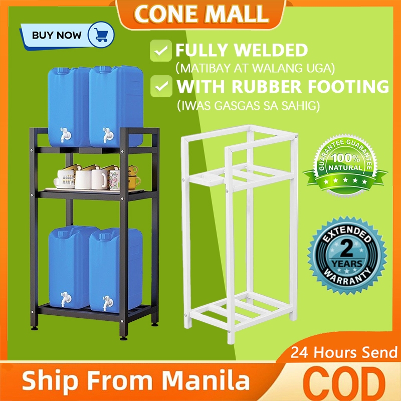 Water Rack Stainless Steel 2/3 Layer Water Jug Stand Rack Tank Bracket ...