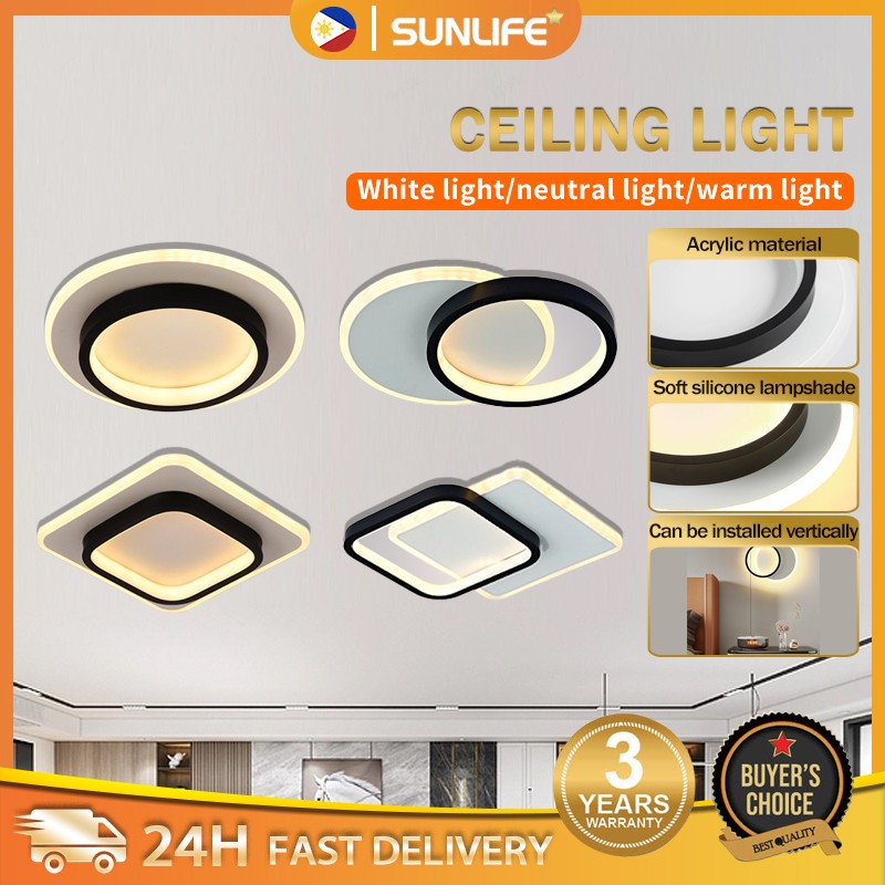 Nordic Ceiling Light Modern Chandelier LED Center Light Bedroom Hallway ...