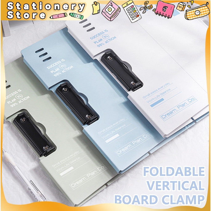 Vertical Board Clip A4 Folder Student Thick Writing Board Office Folder ...