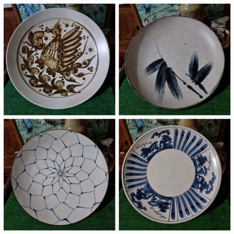 Japan/UK surplus Big display serving plate 13-15 inches / hot plate ...