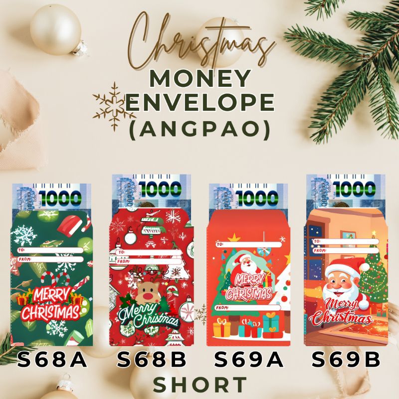 PERSONALIZED ANGPAO | CHRISTMAS MONEY ENVELOPE | WITTY ANGPAO | short ...