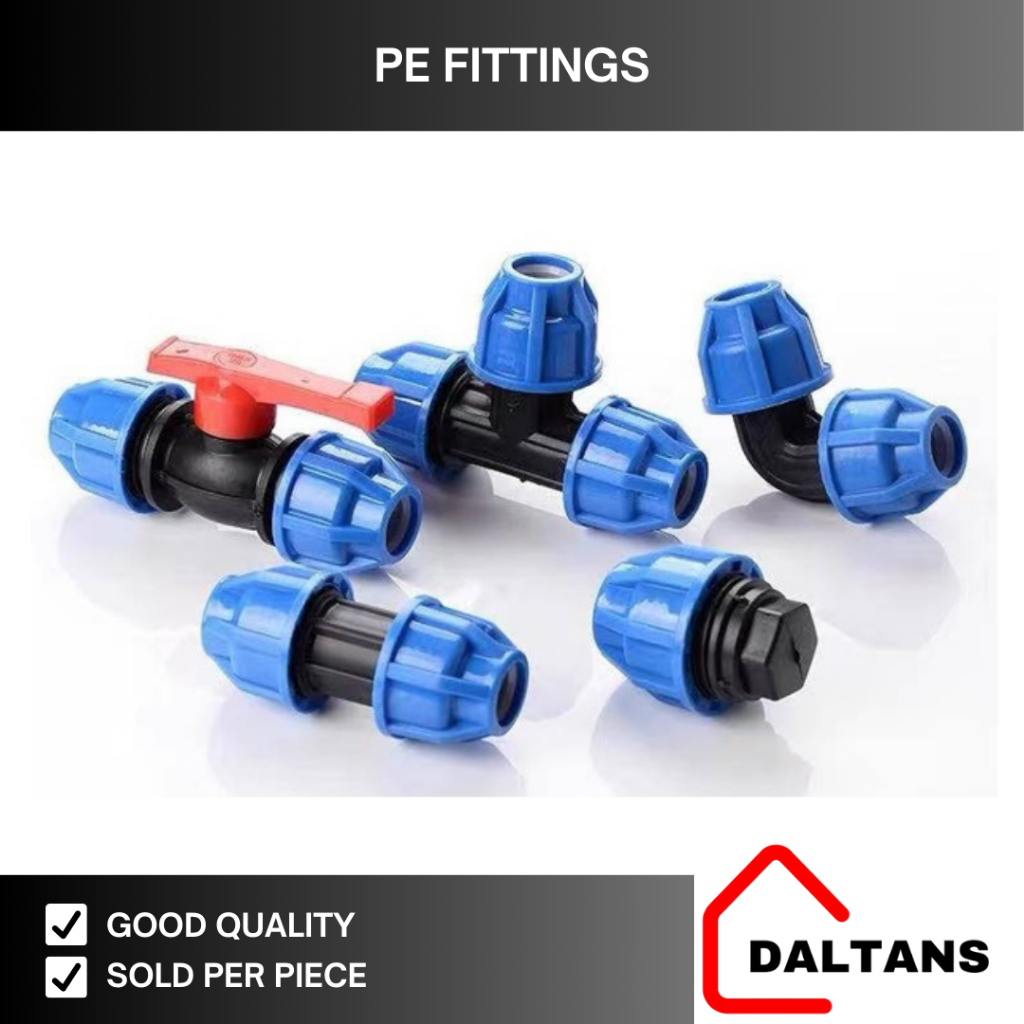 PE TEE PE COMPRESSION FITTINGS 1/2" | Shopee Philippines