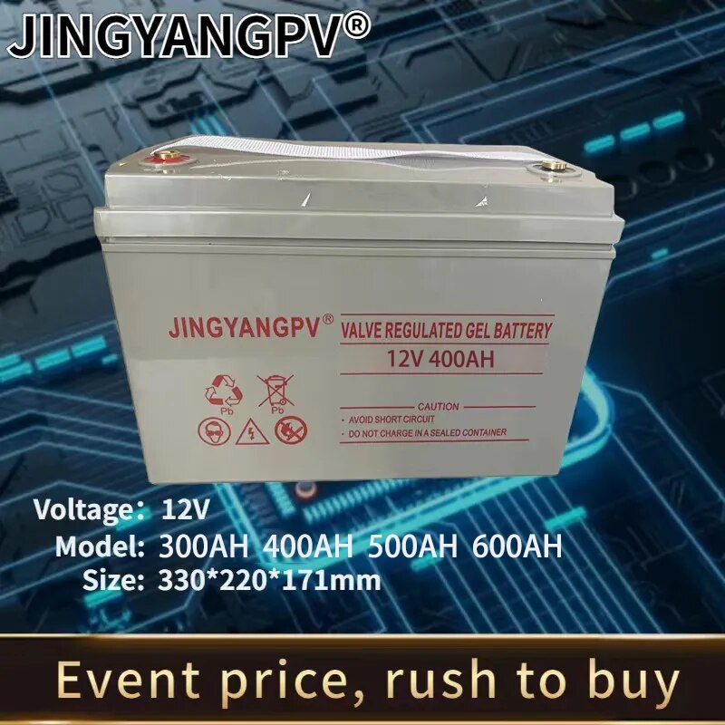 12V 600AH Solar SET UP Rechargeable Sealed Lead Acid Battery COD ...