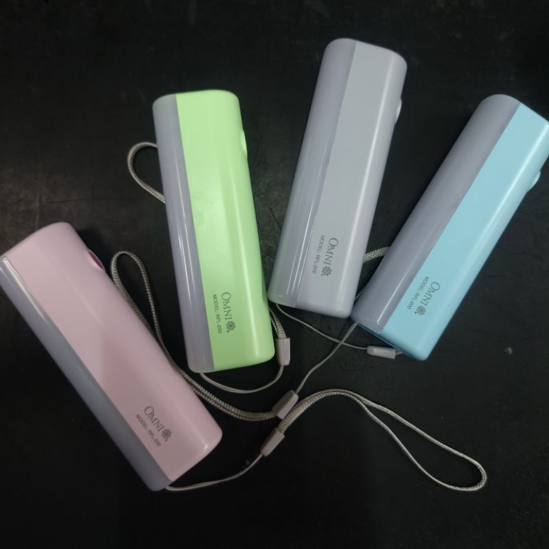 Omni Rechargeable LED Pocket Light with Torch / Flashlight (RFL-200 /P/B/G) | Shopee Philippines