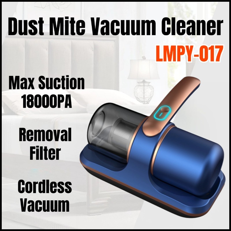 Dust Mite Vacuum Cleaner UV Sterilization Mite Remover Wireless ...