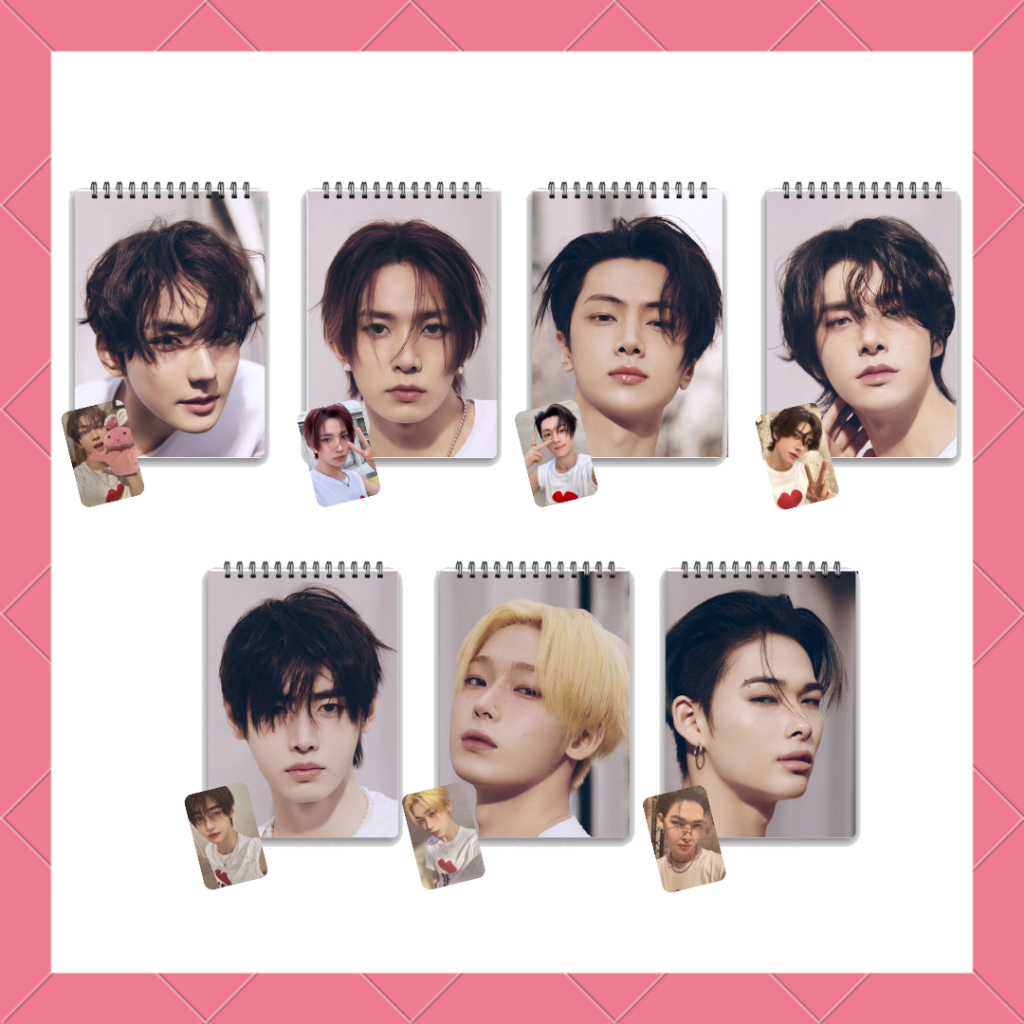 Kpop ENHA Romance Untold A6 Notepad with Free Holographic Photocard ...