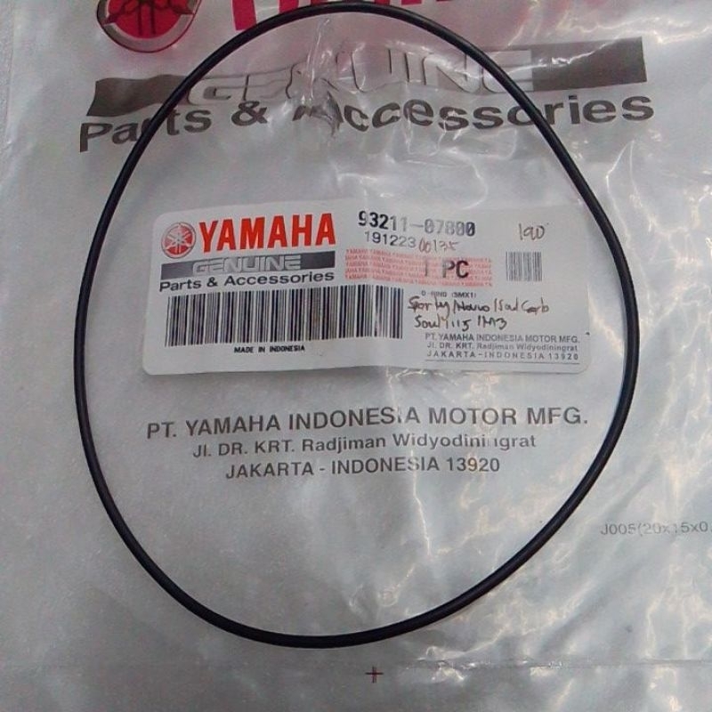 ORING MAGNETO OIL PUMP COVER MIO I 125/SOUL I 125/MIO/SOULTY/GRAVIS/MIO ...