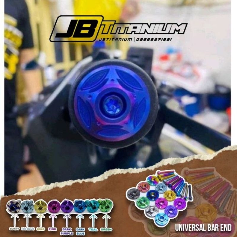 GR5 Titanium Bar End | Universal Fit to all | Set Price | Shopee ...
