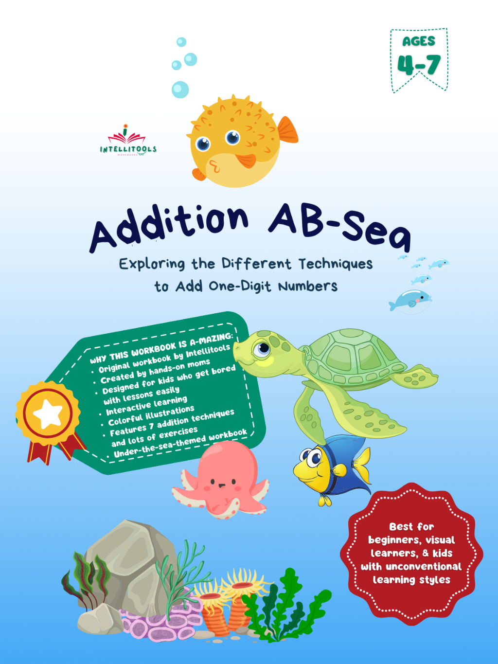 Intellitools Workbook 130pp Addition for Grade 1, Visual Slow-Learners ...