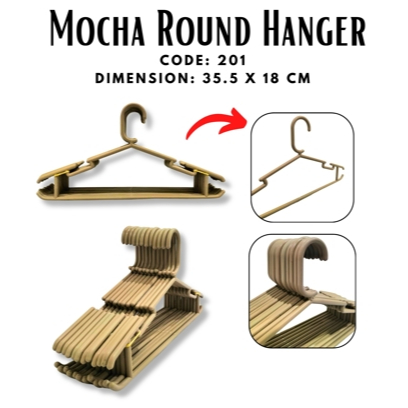 (NEW) 201 MOCHA ROUND HANGER/ HANGER/ MOCHA HANGER / ROUND HANGER ...