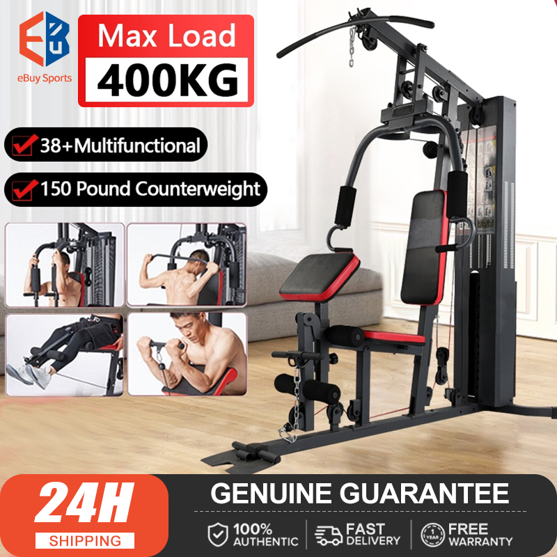 EBUY Large multi-functional comprehensive training device, home gym ...