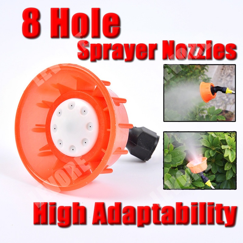 8 Hole Knapsack Sprayer Nozzles for Manual or Electric Knapsack Sprayer ...