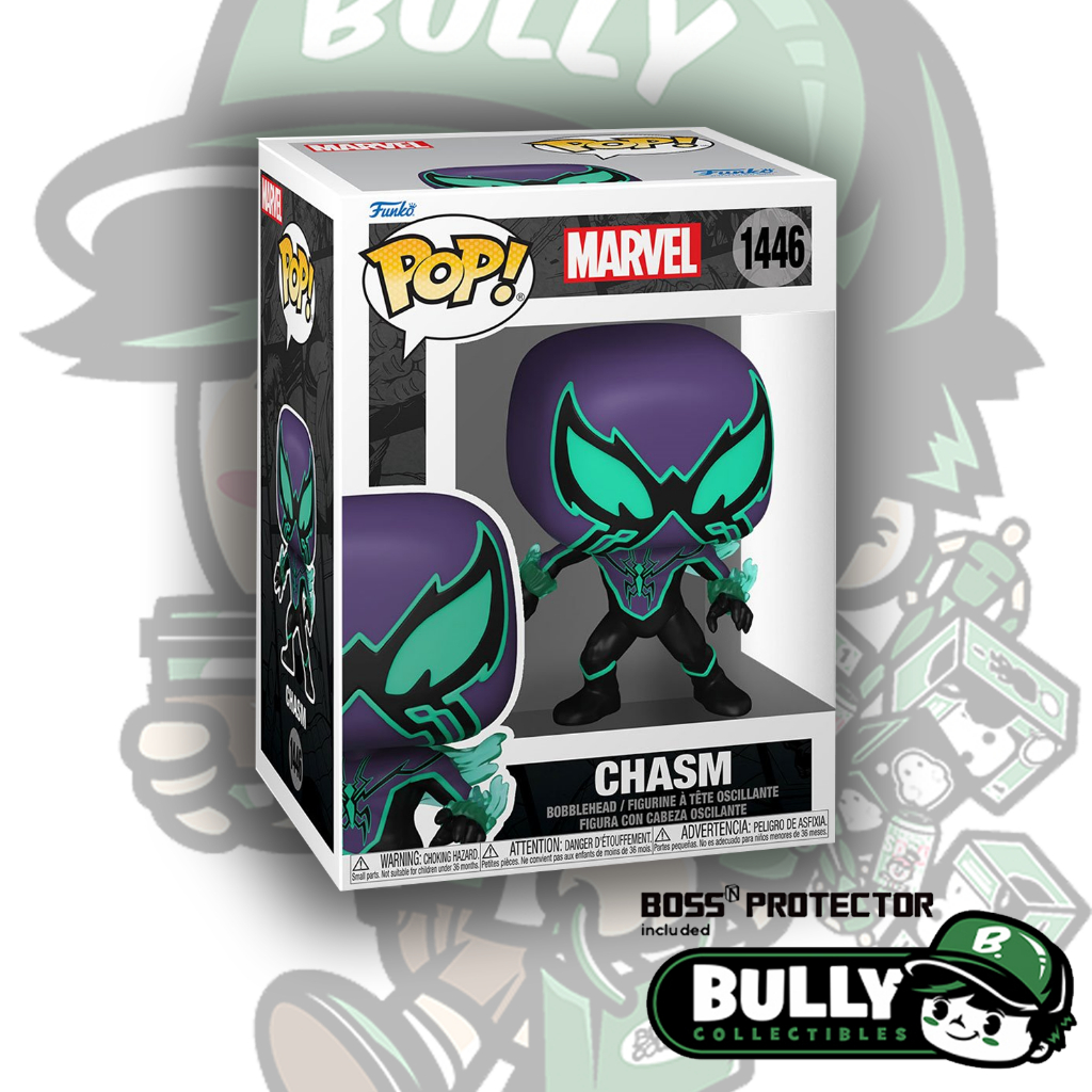 Funko POP! Marvel: Spider-Man - Chasm 1446 With Boss Protector | Shopee ...