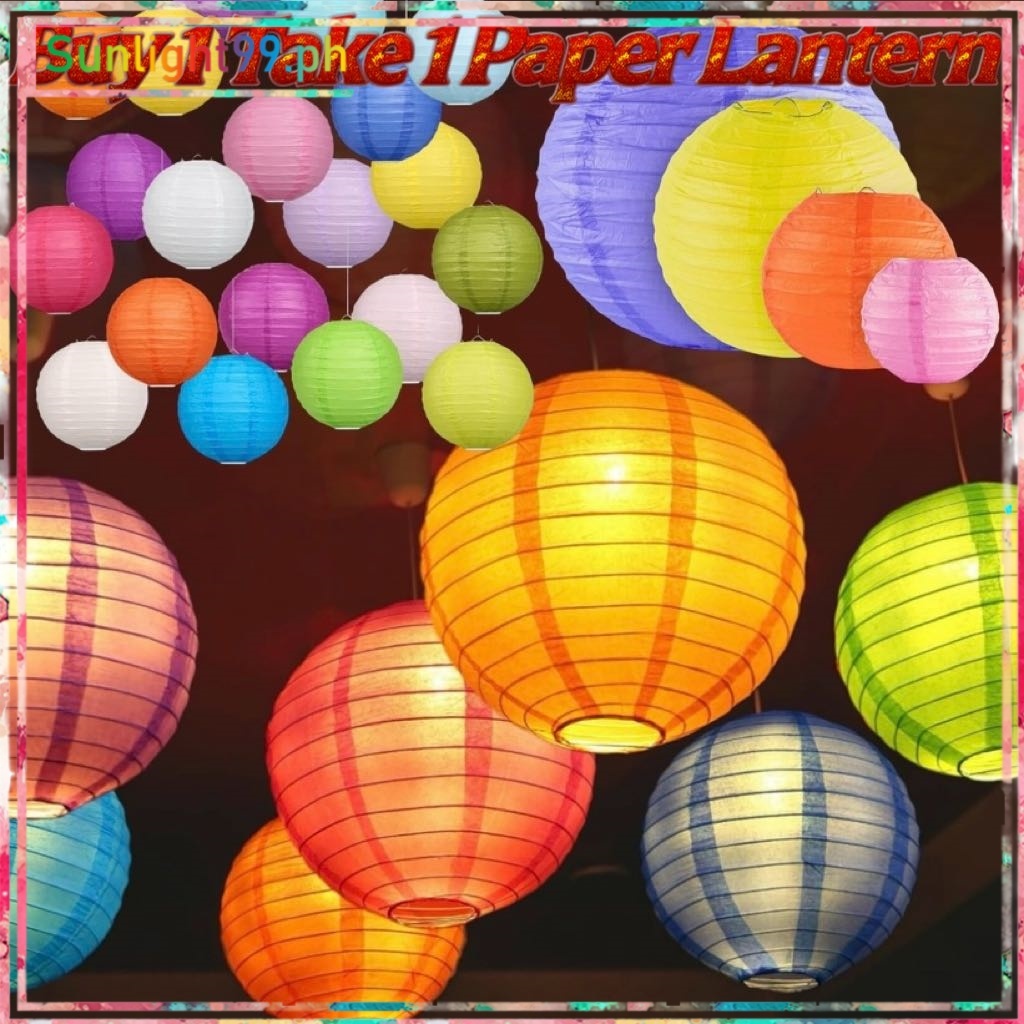 8/10/12/16 inch paper lantern decoration parol lantern big chinese ...