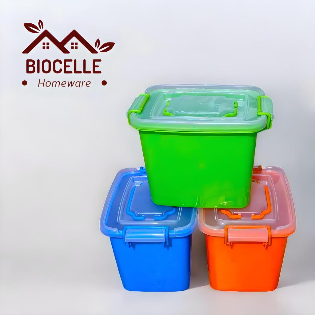 Biocelle Stackable Plastic Storage Box Container - Size: 31*22*22CM ...
