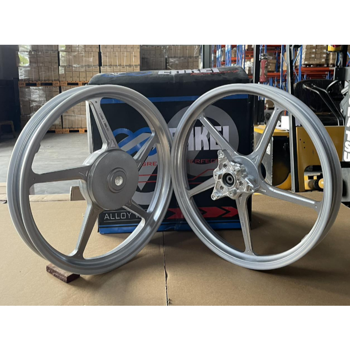 Enkei 511 CNC Mags 5 Spokes For Aerox/NVX V1 V2 Front Disc brake 1.6*17 ...