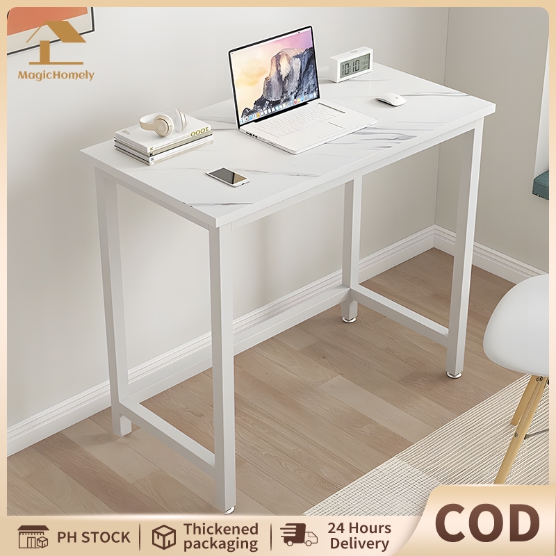 Improved Version Computer Desk Wooden Space Saver Bedroom Study Table ...