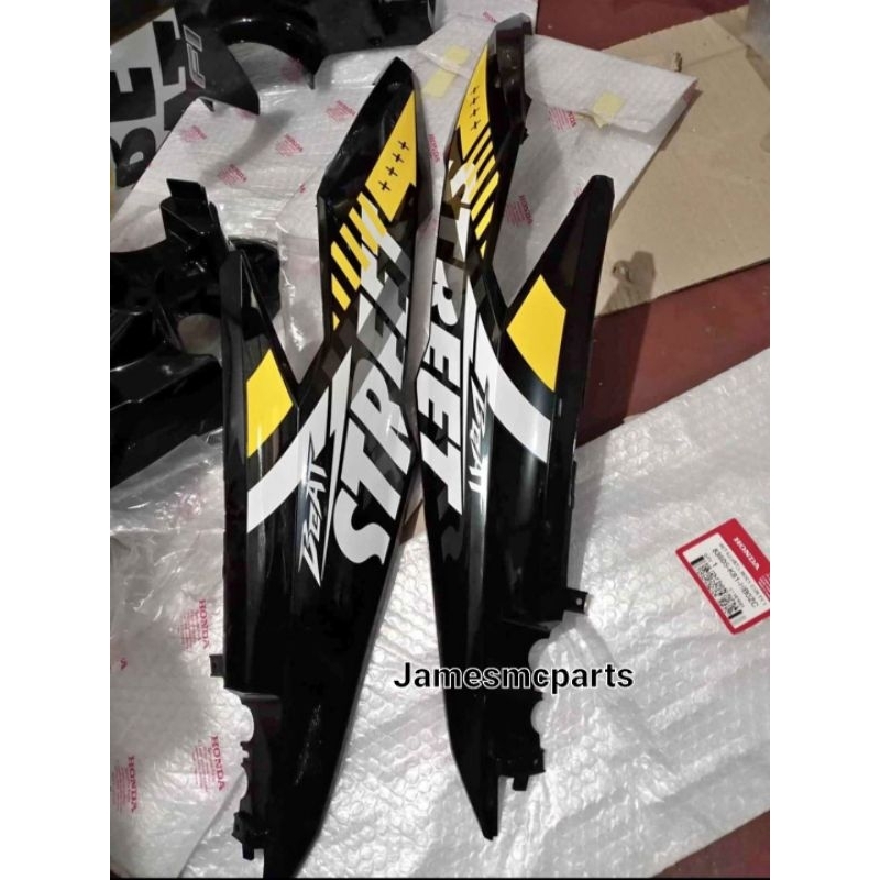 Beat Fi V2 Body Cover, Glossy Black Yellow/White Decals (Sold Per Set ...